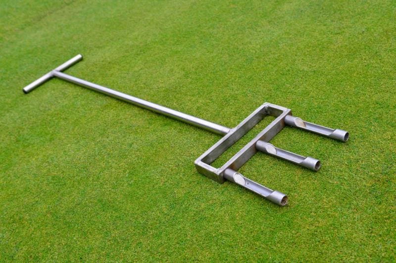 Stainless steel lawn aerator store